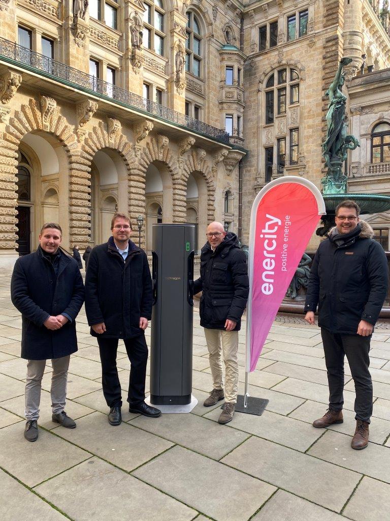 enercity erhält Konzession für 500 Ladepunkte in Hamburg